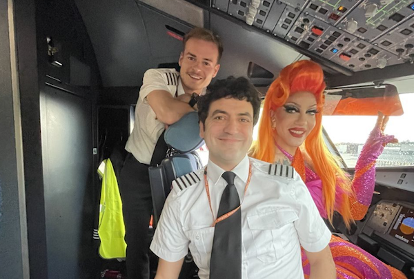 easyJet celebra l’Eurovision con un party-flight da Malpensa MALPENSA24