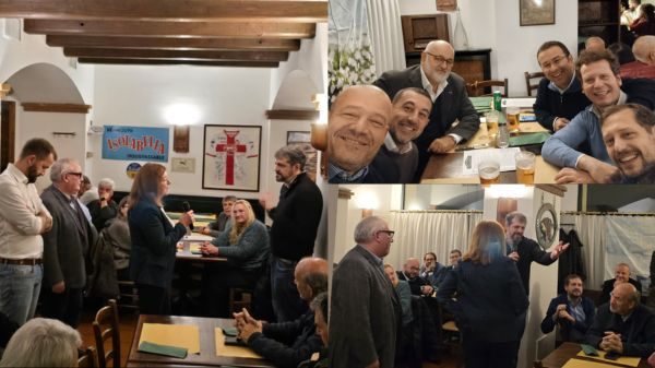 Varese, una pizzata con i big della Lega nel nome di Roberto Maroni ...